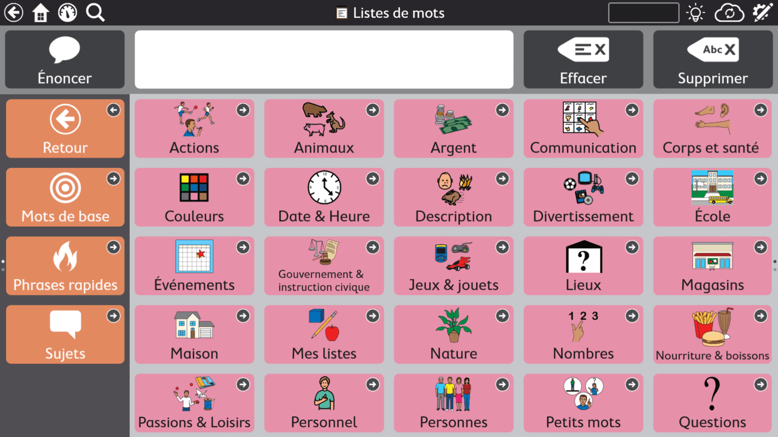TD Snap | Cenomy, aides électroniques pour handicap