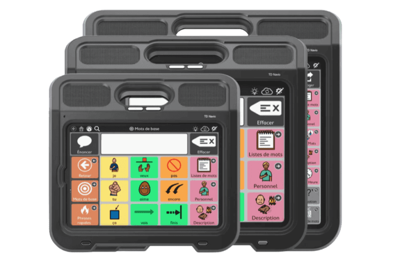 Applications Tobii Dynavox : TD Talk, TD Control, TD Phone...